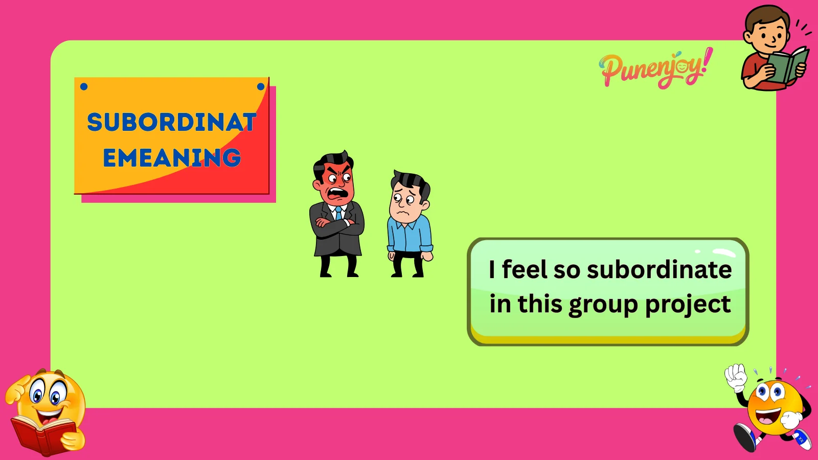 Subordinate Meaning in Definition Usage & Chat Examples 📚(2026 ...