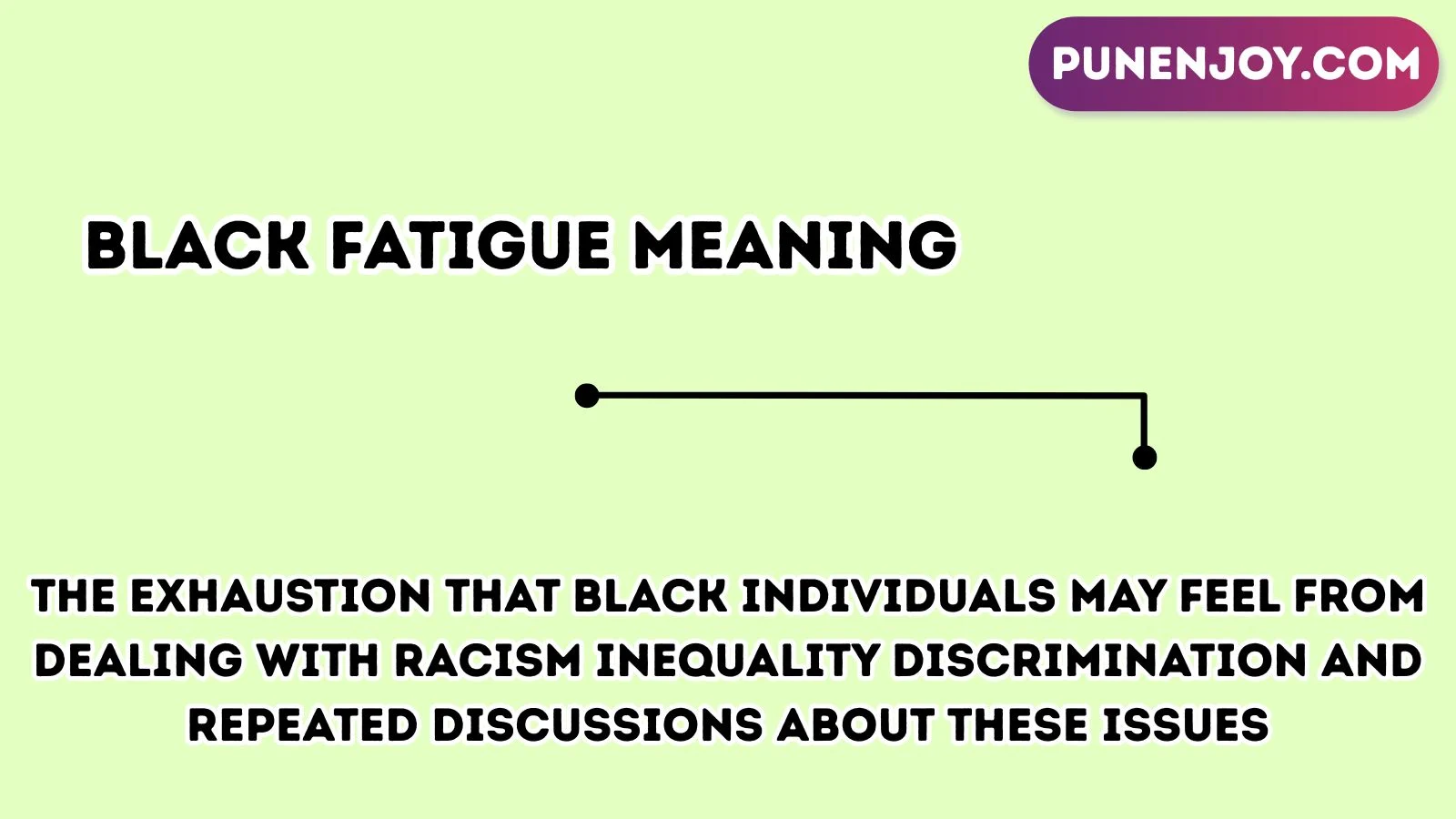 591+ Black Fatigue Meaning : What It Means in Text Social Media ...